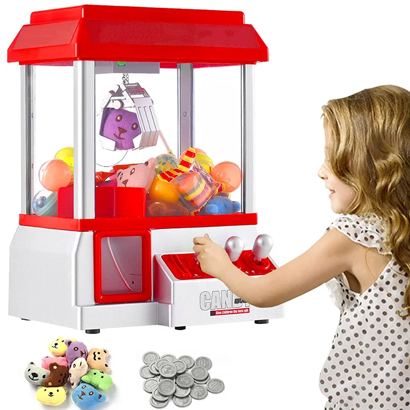 Claw-Machine-Candy-Grabber-Prize-Dispenser-Vending-Machine-Arcade-Game ...