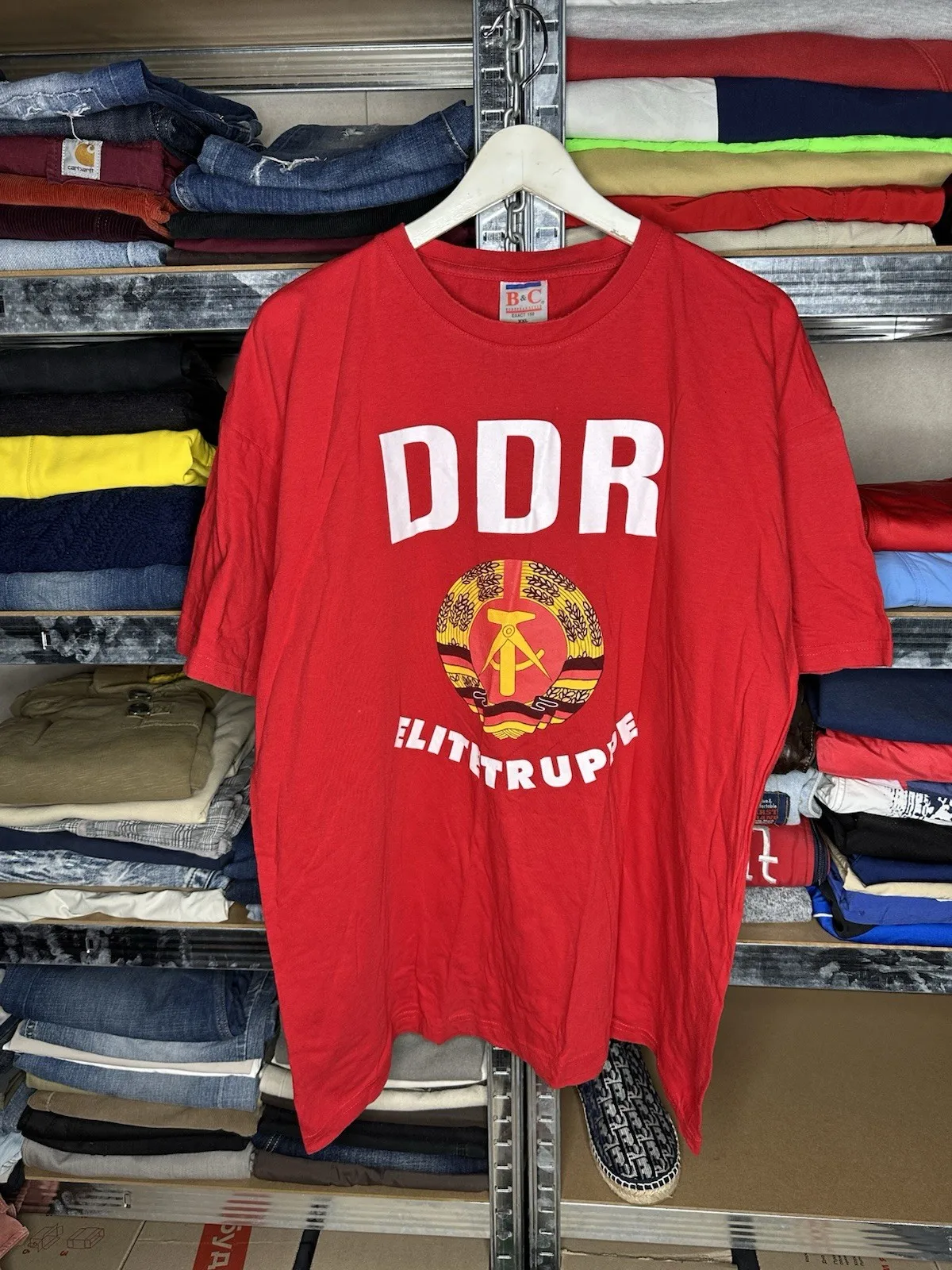 DDR Elitetruppe T Shirt Emblem GDR East Germany Homage Tee - AliExpress ...