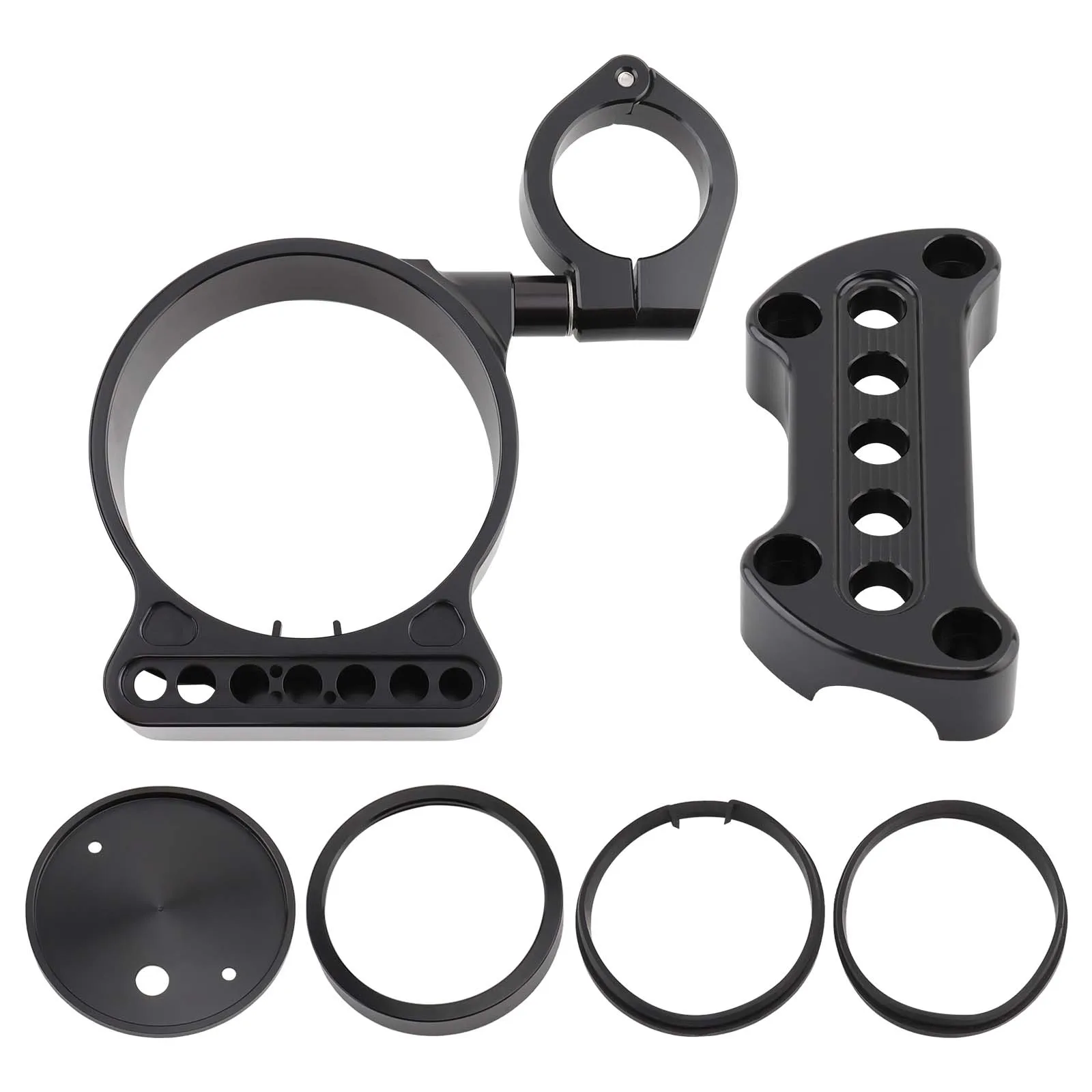 Motorcycle-Side-Mount-Instrument-Bracket-Speedometer-Relocation-Cover ...