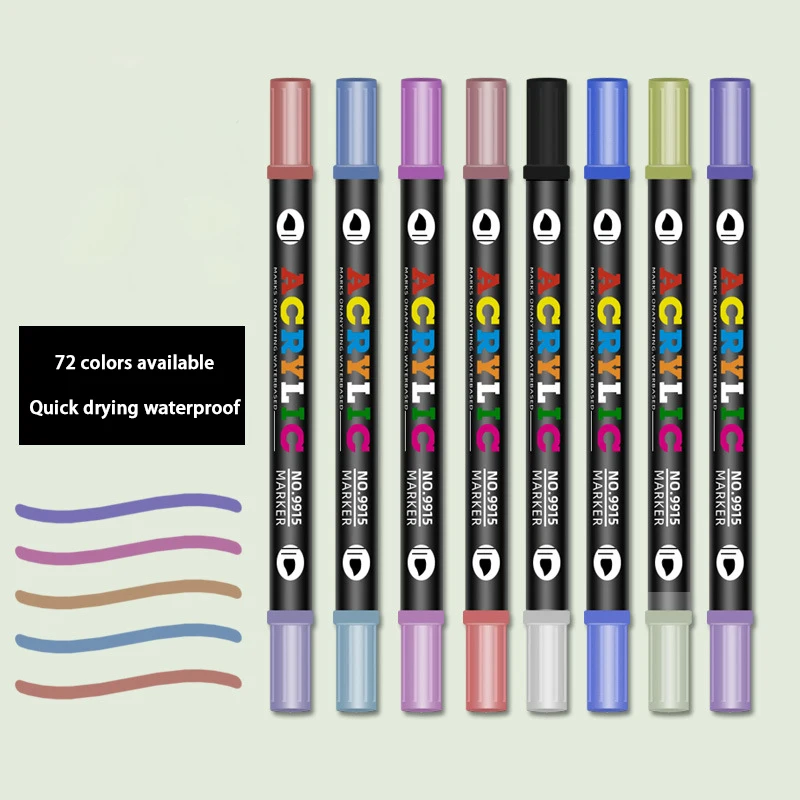 12/24/36 Highlighter Color Pen Double-Headed Color Marker Art Marker ...