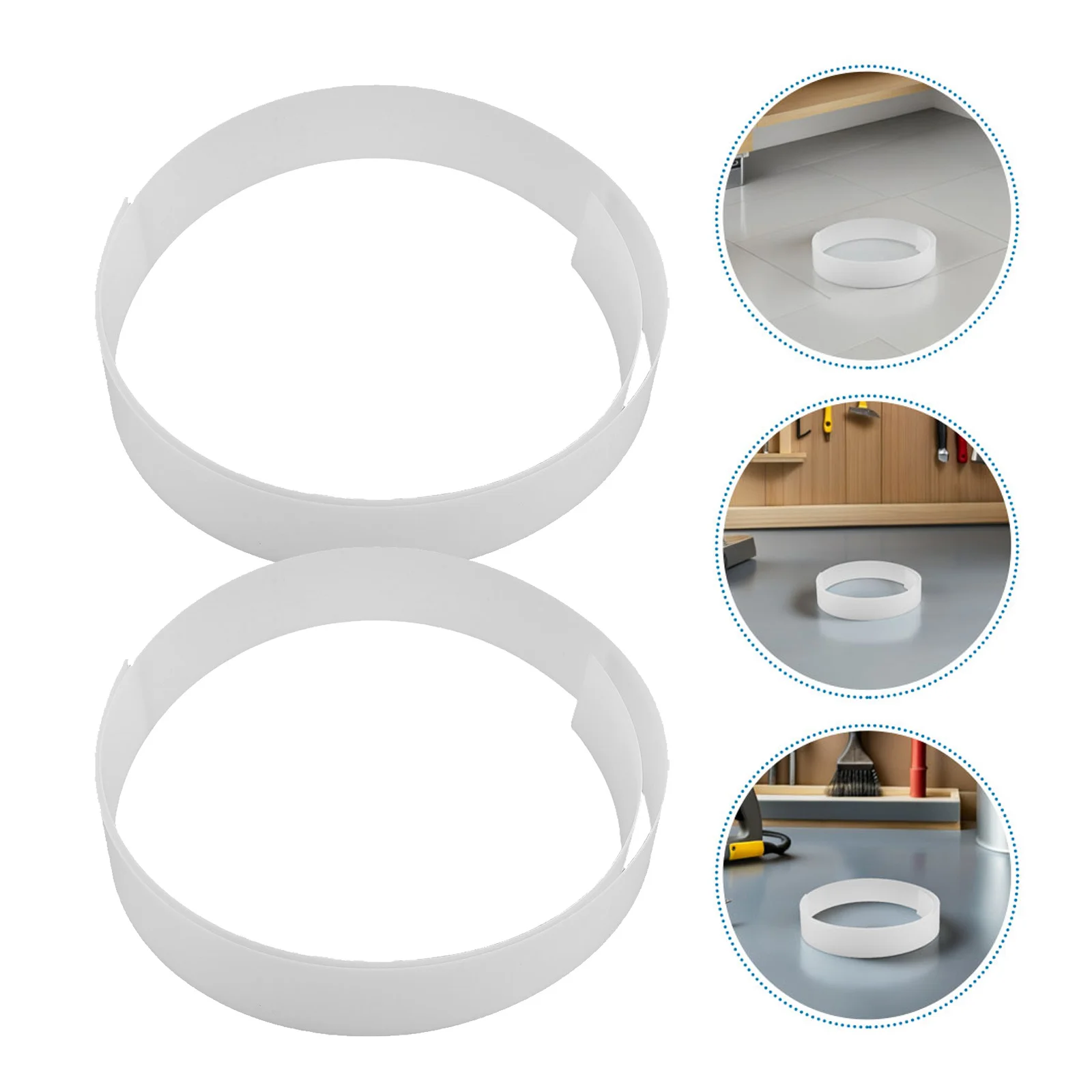 2pcs Flexible Led Diffuser Sheet 0.5Mm 1220X40Mm For Cabinet Backlit ...