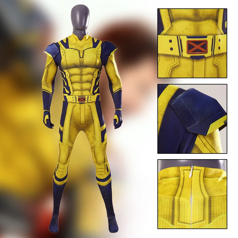 Movie-Wolverine-Cosplay-Costume-3D-Printing-Zentai-Jumpsuit-Shoulder ...
