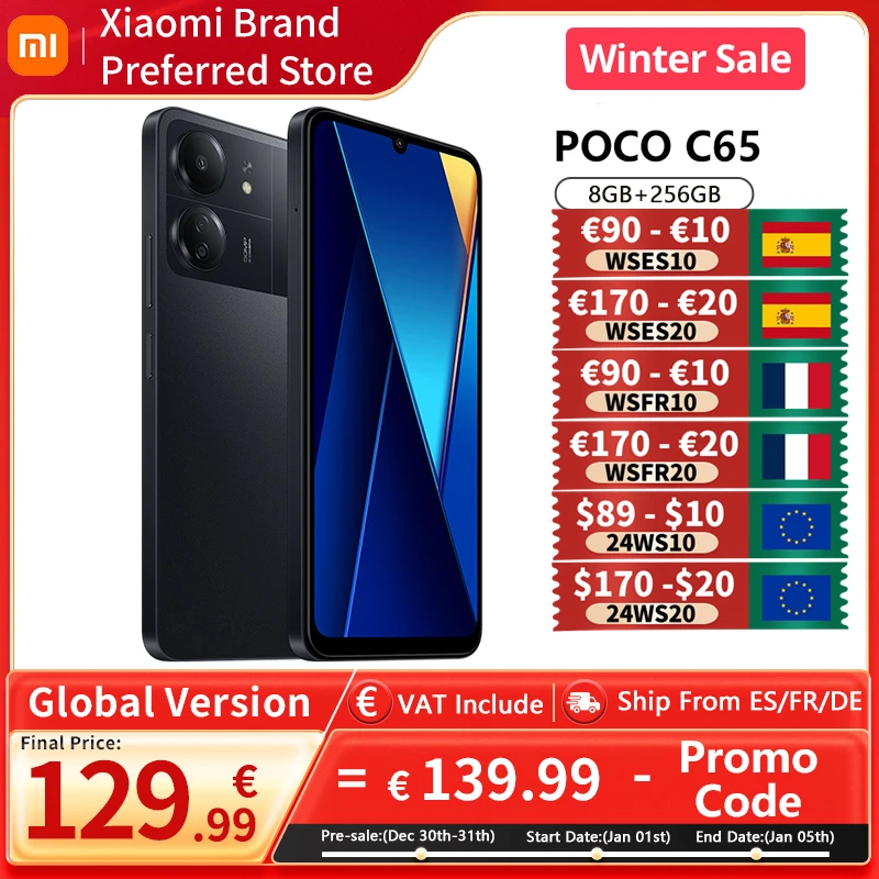 Global-Version-POCO-C65-8GB-256GB-MTK-Helio-G85-Octa-Core-6-74-90Hz-HD ...
