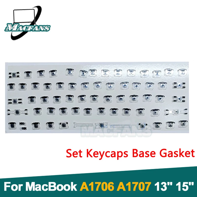 Laptop-A1706-A1707-A1708-Keycap-Base-Gasket-for-Macbook-Pro-13-15-A1990 ...
