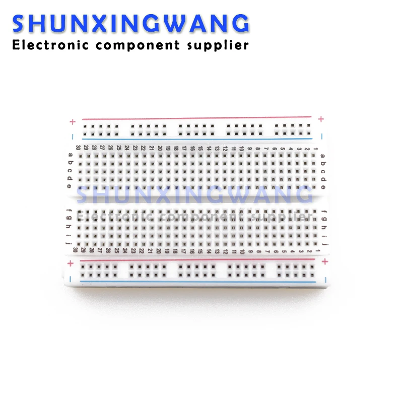 Generic 1 Pcs New 400 Tie Points Solderless Pcb Breadboard Mini ...