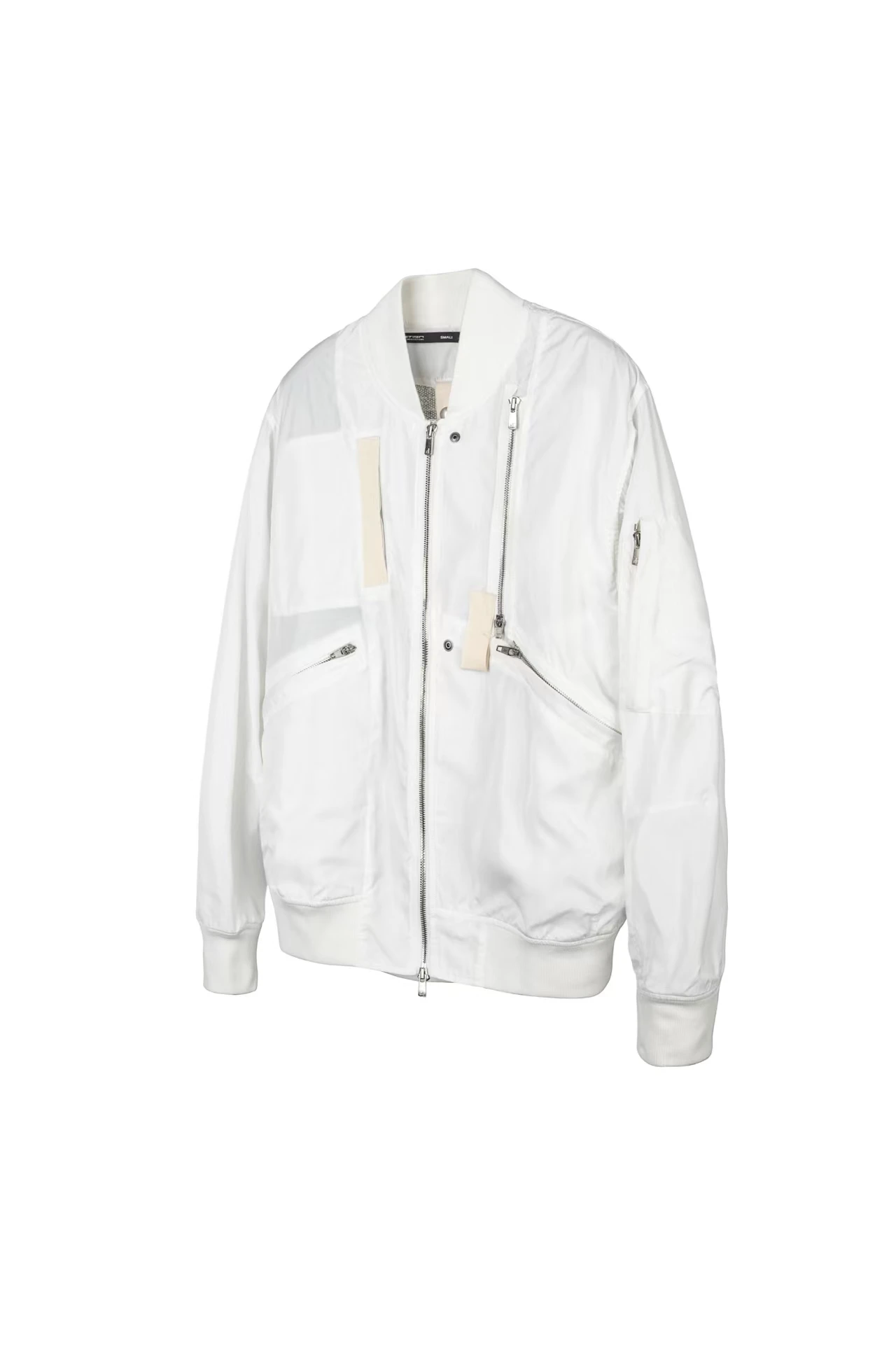 Corrosion equipment 23ss J23 White nylon jacket with metal zipper ...