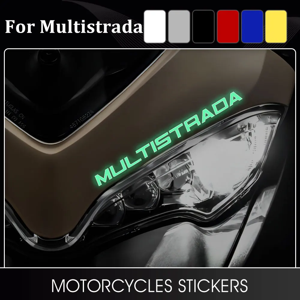 Motorcycle Glow Stickers Waterproof Decal Multistrada 1260S Accesorios ...
