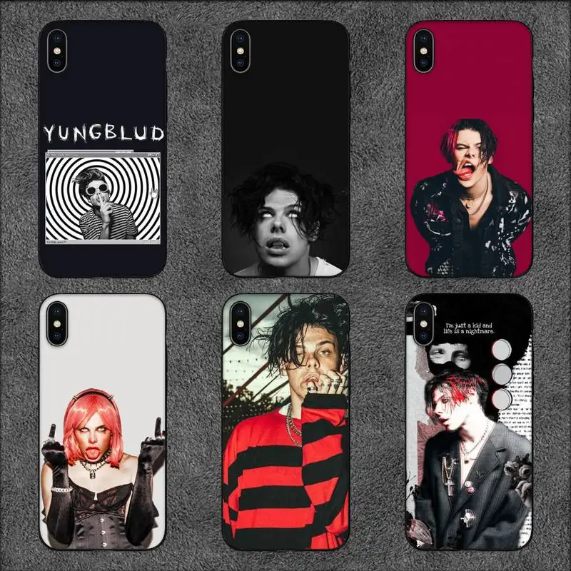 The Singer Yungblud Rock Phone Case For Iphone 11 12 Mini 13 14 Pro Xs ...