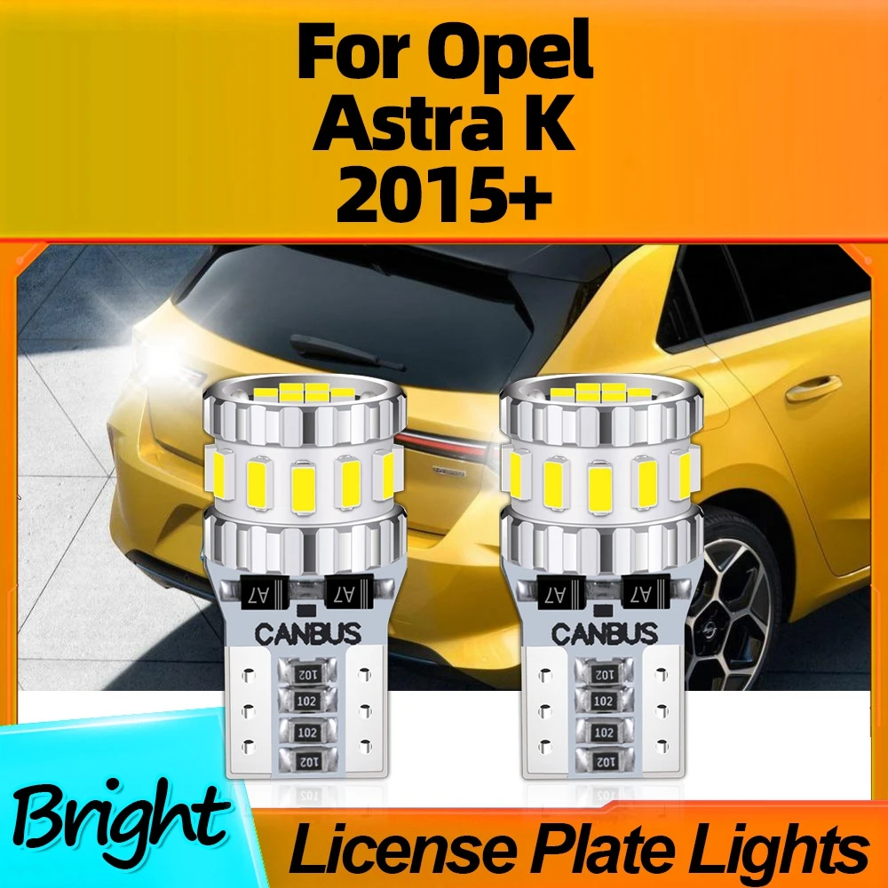 2Pcs-W5W-T10-LED-Canbus-No-Error-License-Plate-Lights-Plug-N-Play-White ...