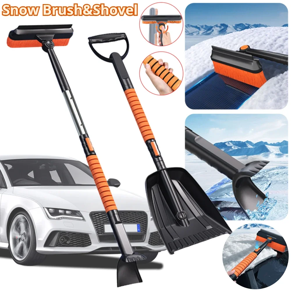 Car-Glass-Snow-Cleaning-Brush-Shovel-Winter-Car-Ice-Scraper-Detachable ...