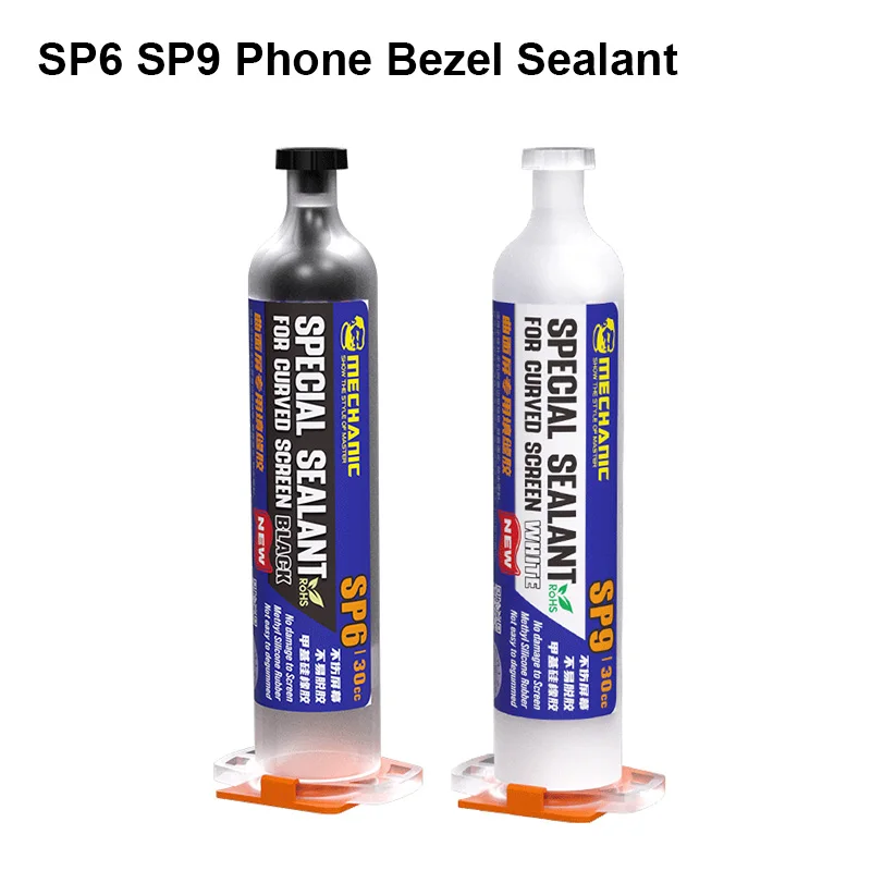 Mechanic-SP6-SP9-Black-White-Adhesive-Glue-30CC-Screen-Middle-Frame ...