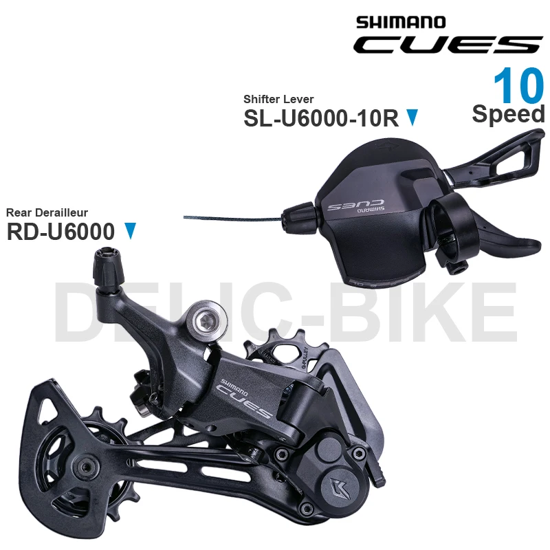 SHIMANO CUES U6000 Groupset Shift Lever SL-U6000-10R Rear Derailleur RD-U6000 Original Parts