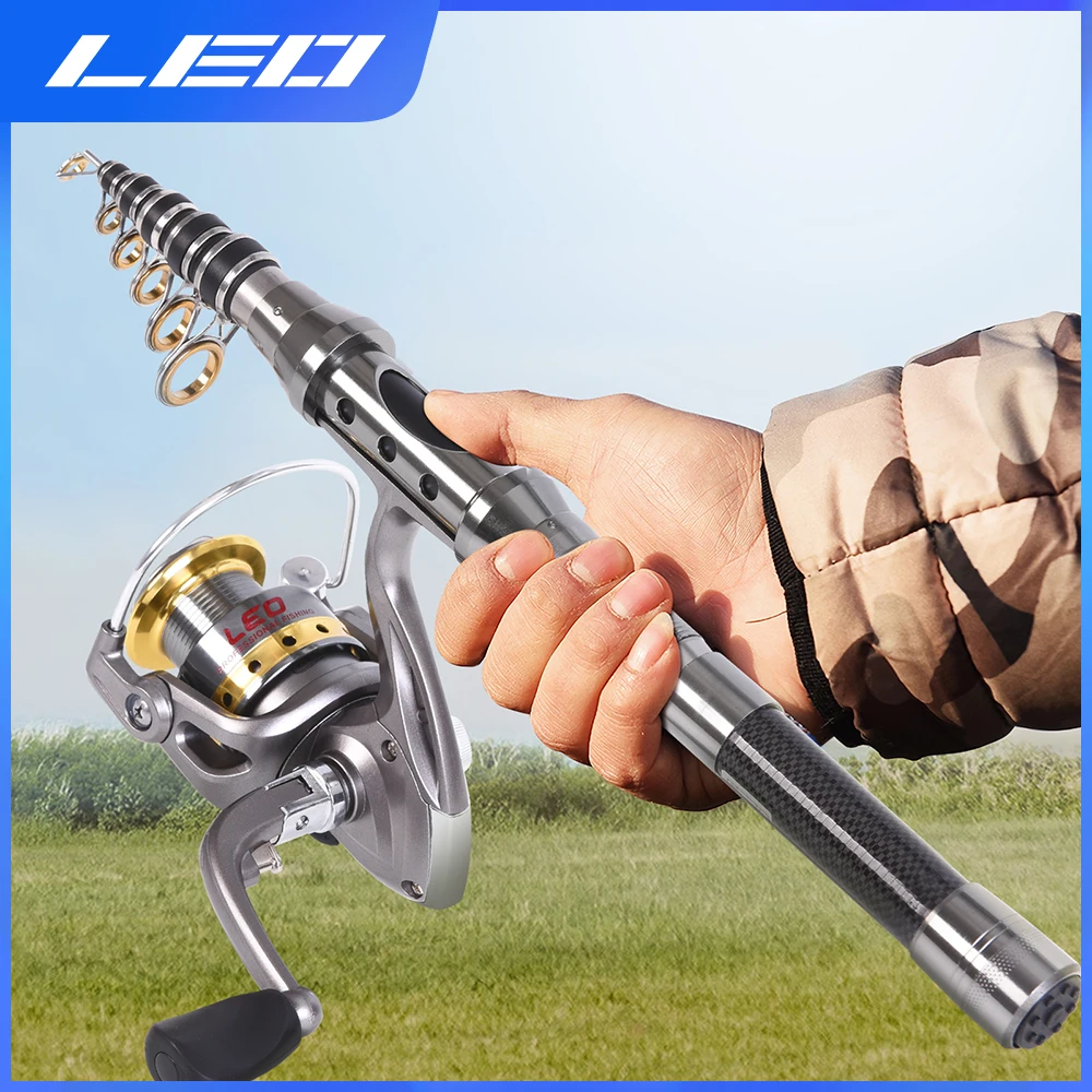 LEOFISHING-Carbon-Telescopic-Fishing-Rod-Mini-Pocket-Size-Ultra-Light ...