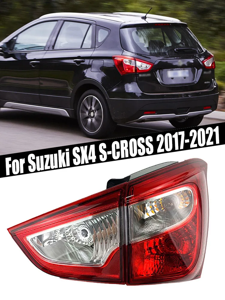 Car Rear Tail Light Brake Tail Lamp With Bulb Tailamp Taillight For ...