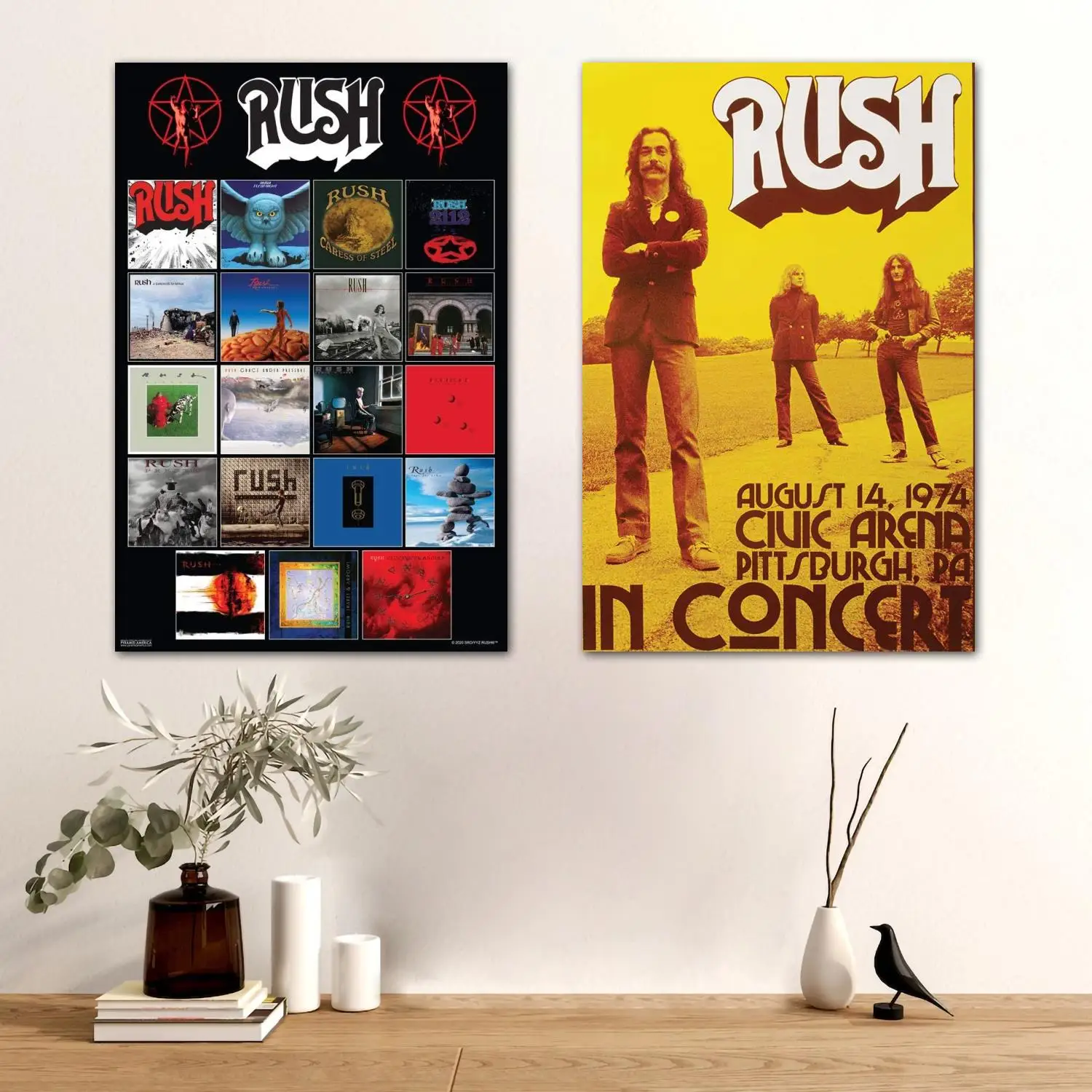 Rush Concert Poster