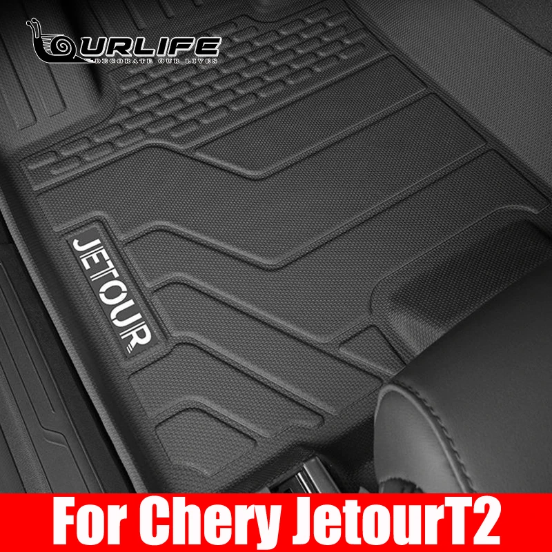 For-Chery-Jetour-T2-2023-2024-2025-Accessories-Specialized-Floor-Mats-Car-Mat-Leather-Waterproof ...