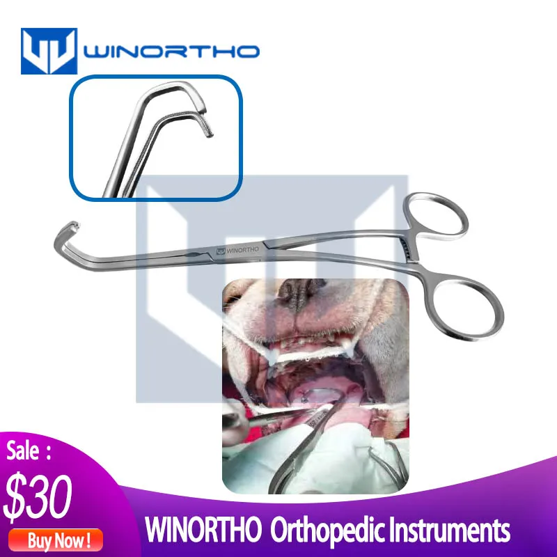 Soft-Palate-Clamp-small-veterinary-orthopedic-instruments-pet-animal ...