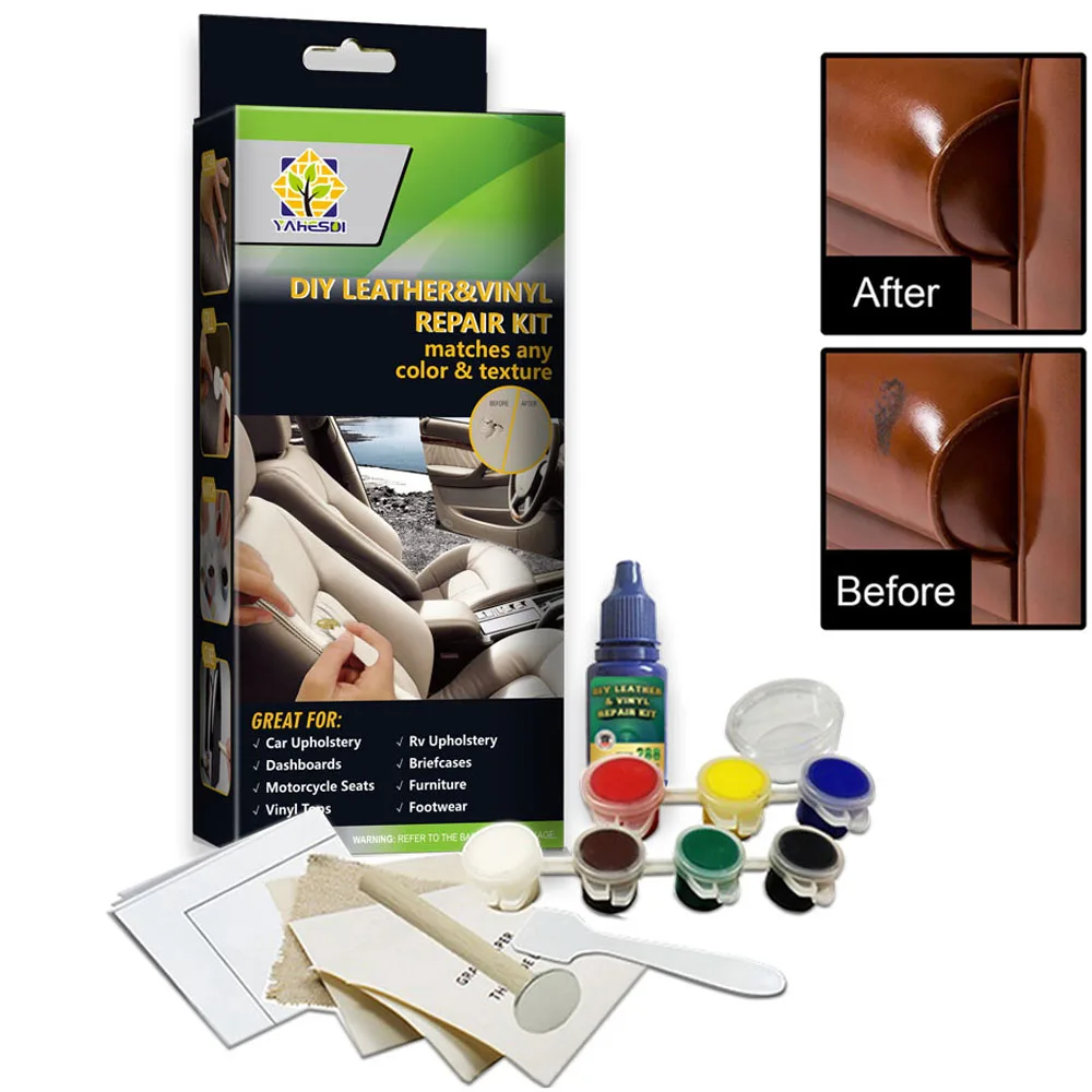 Leather Repair Kit Liquid Leather Skin Refurbish Repair Paste For Shoes ...