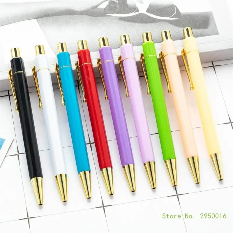 6pcs-Set-Retractable-Ballpoint-Pen-Pen-Business-Pen-1-0mm-Writing-Pen ...