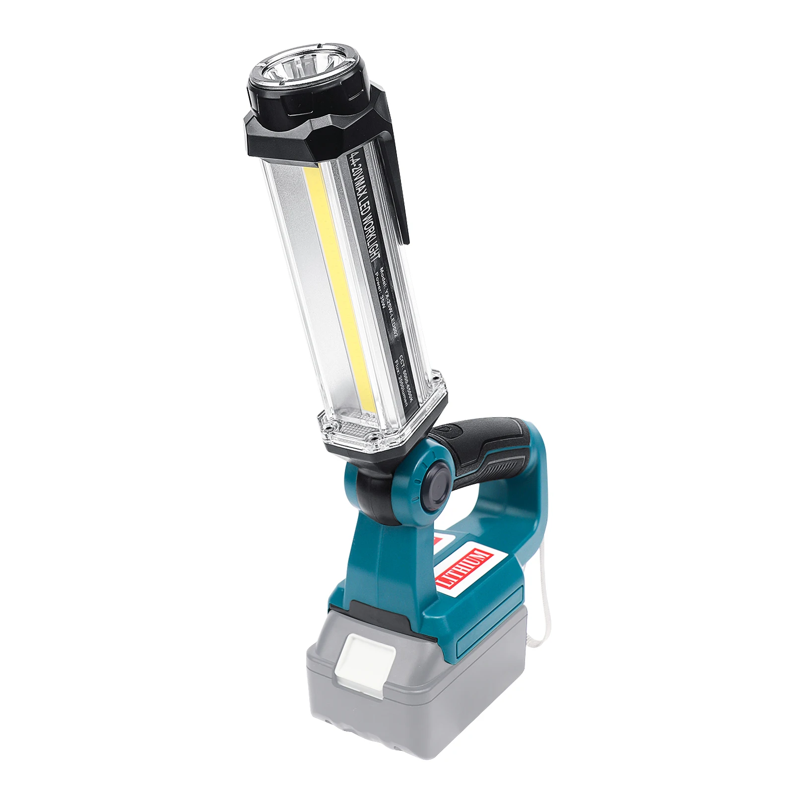 2000LM-LED-Work-Light-for-Makita-20V-Lithium-ion-Battery-Portable-Light ...