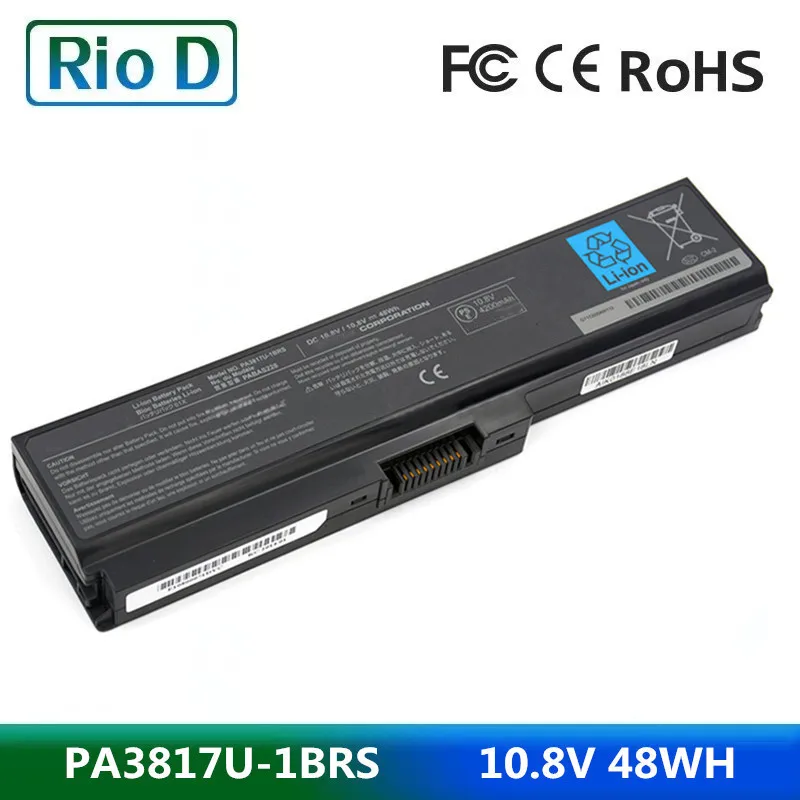 PA3818U-PA3817U-1BRS-1BAS-Laptop-Battery-For-Toshiba-Satellite-A660 ...