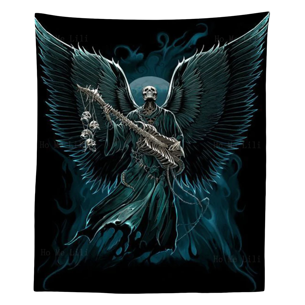 Grim Reaper With Wings Wallpaper