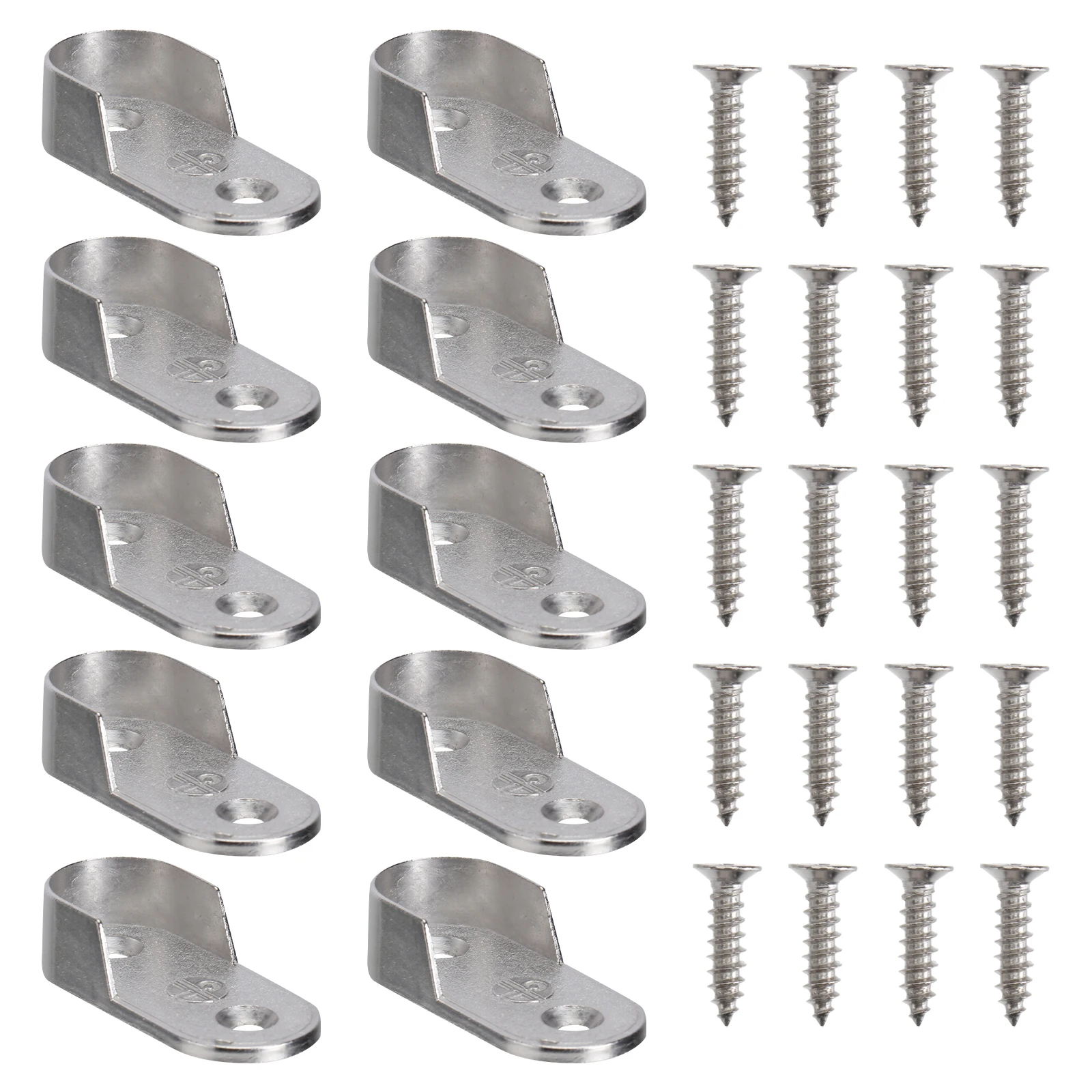 6-12-30pcs-Oval-Closet-Rod-End-Supports-Wardrobe-Tube-Support-Bracket ...