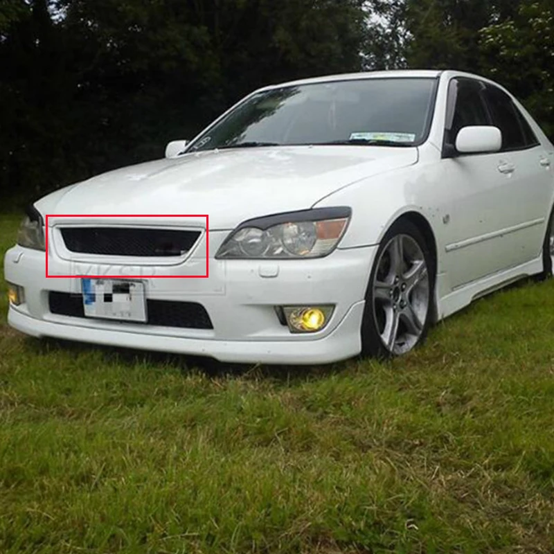 For-Real-Carbon-Fiber-Front-Bumper-Car-Grille-OLD-Lexus-IS-Series-IS200 ...