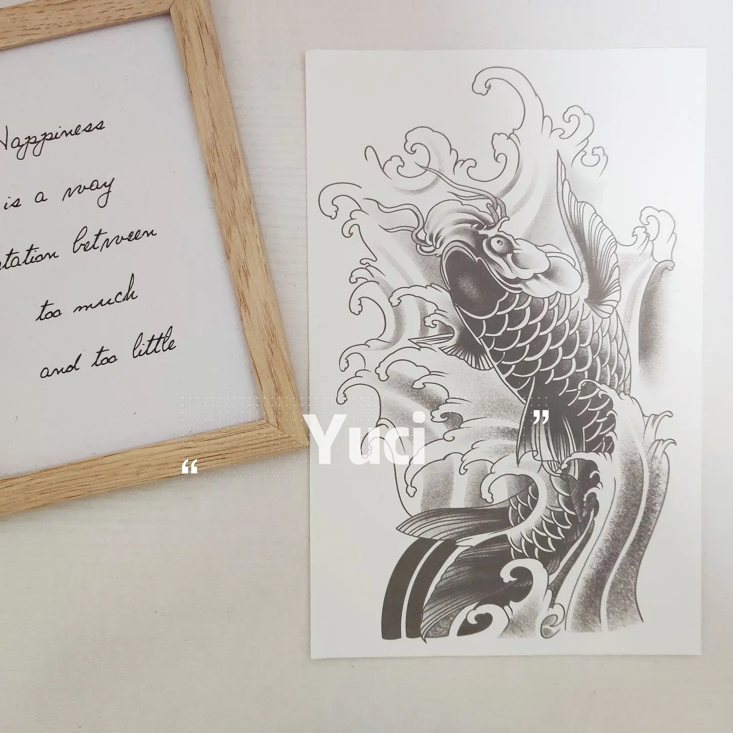 Koi Fish Tattoo Designs On Leg