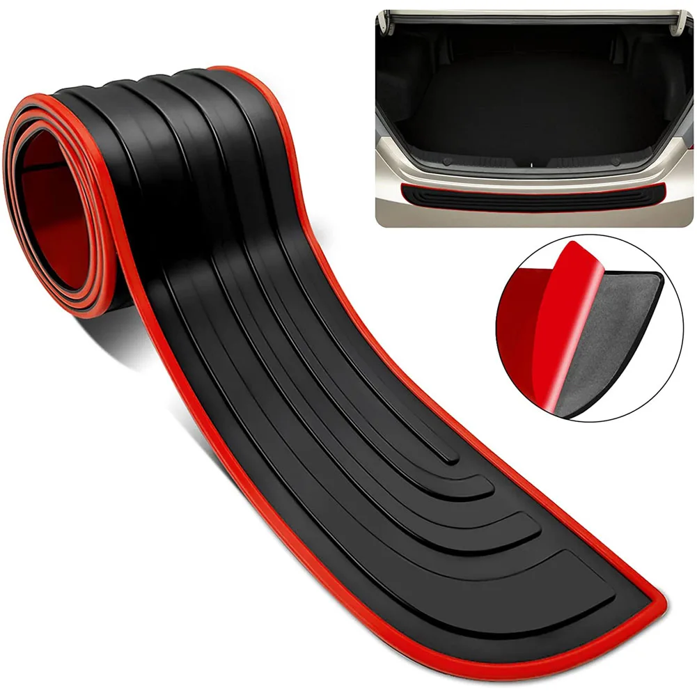 Anti-scratch-Car-Trunk-Door-Sill-Plate-Protector-Universal-Rear-Bumper ...