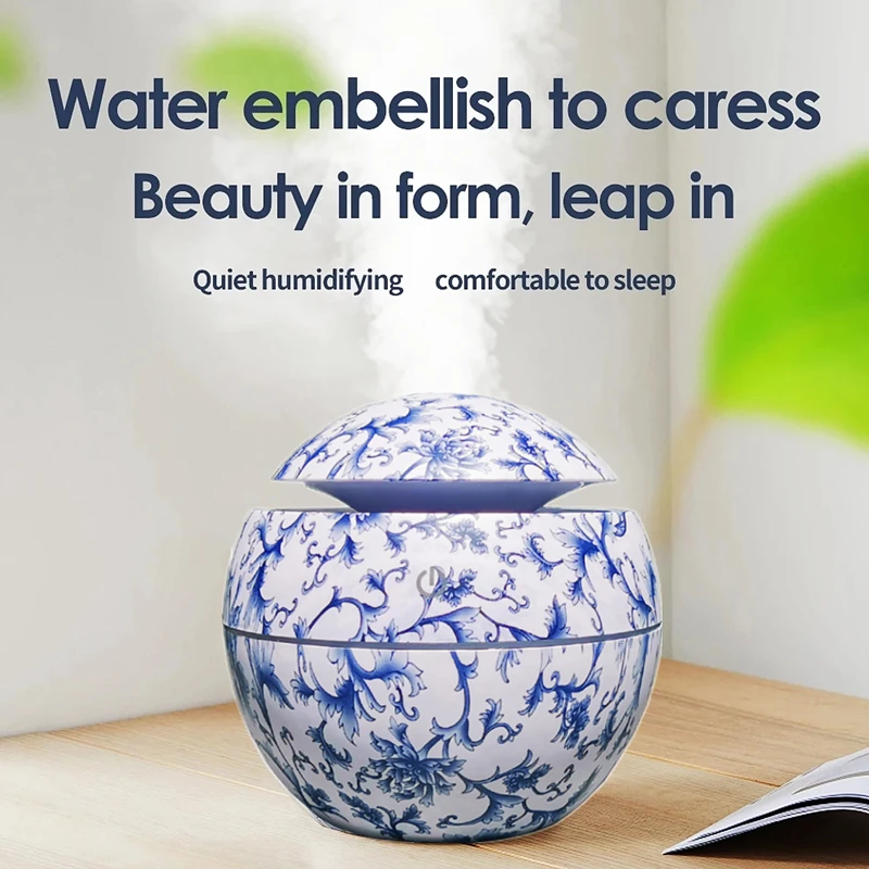 130ML แบบพกพา Mini Air Humidifier USB น้ำมันหอมระเหย Aroma Diffuser ...