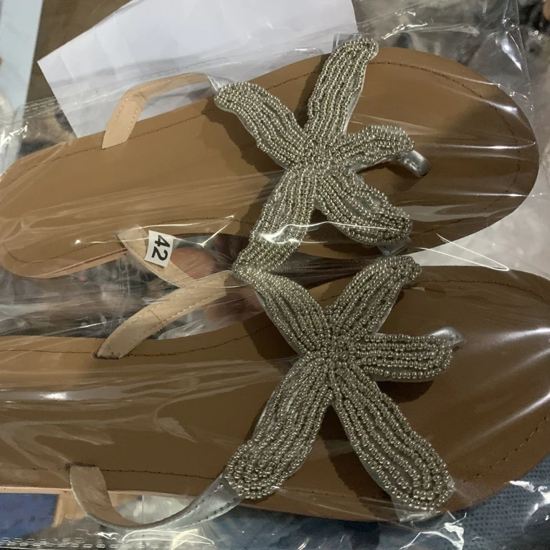 Gold Starfish Sandals