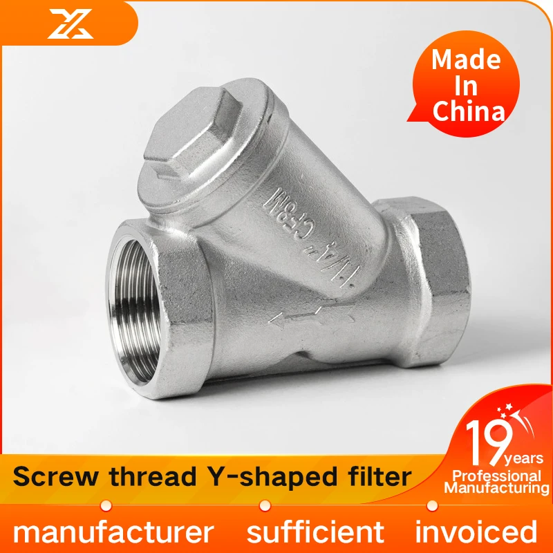 304-stainless-steel-internal-thread-filter-Stainless-steel-thread-Y ...