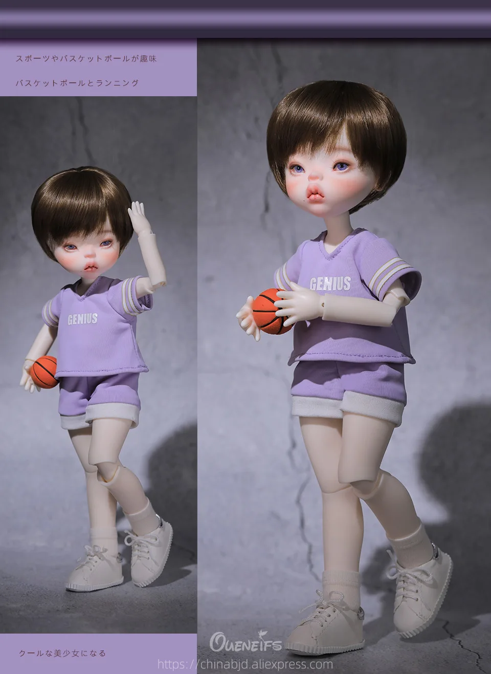 BJD Doll 1/6 Nova with Original body Shuga Fairy Personality Miss Girl Resin Art Toys Surprise ...