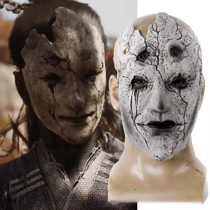 New-Black-Myth-Wukong-Mi-Dao-Ren-Mask-Horror-Half-Face-Mask-Halloween ...