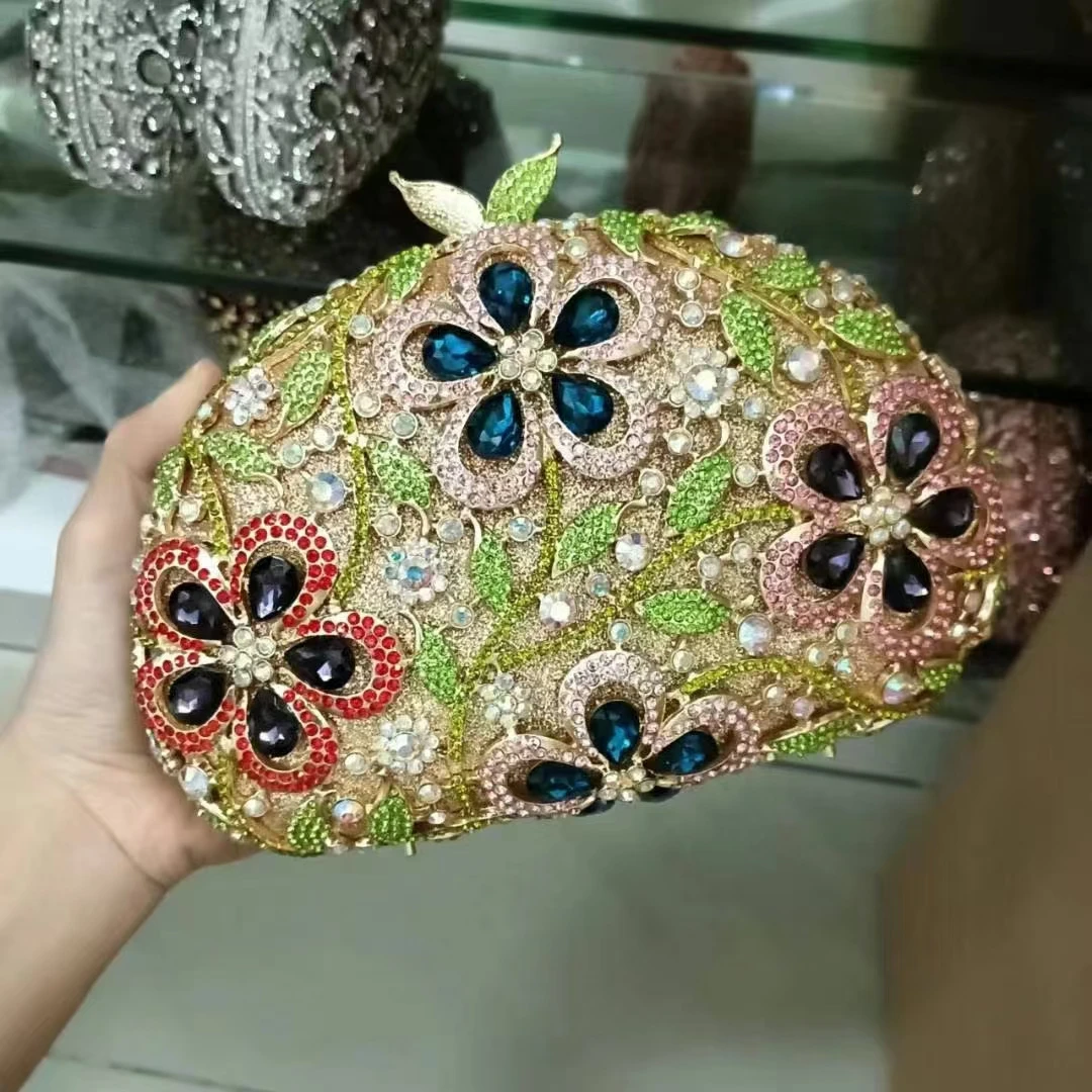 XUYUAN Newest Luxury Female Crystal Evening Handbag Lady Party ...