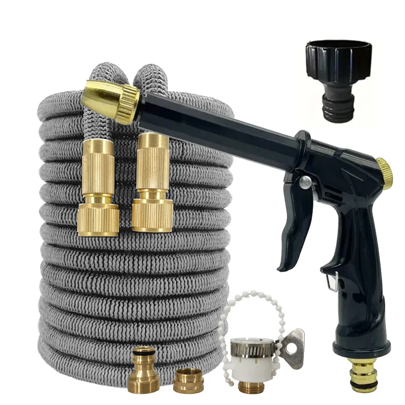 High Pressure Car Wash Hose, Flexible And Expandable Magic Hose With ...