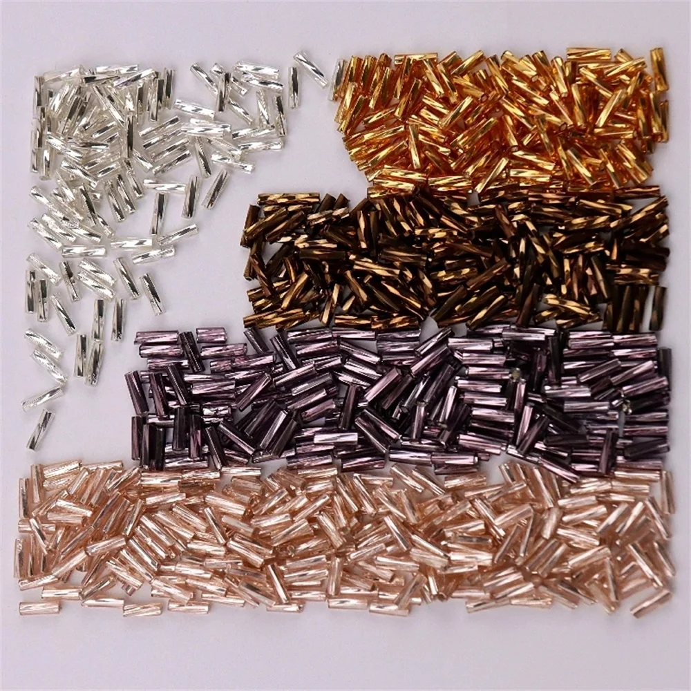 300Pcs-11-0-Tube-Bead-2x6mm-Twist-Bugles-Glass-Beads-Helical-Seedbeads ...