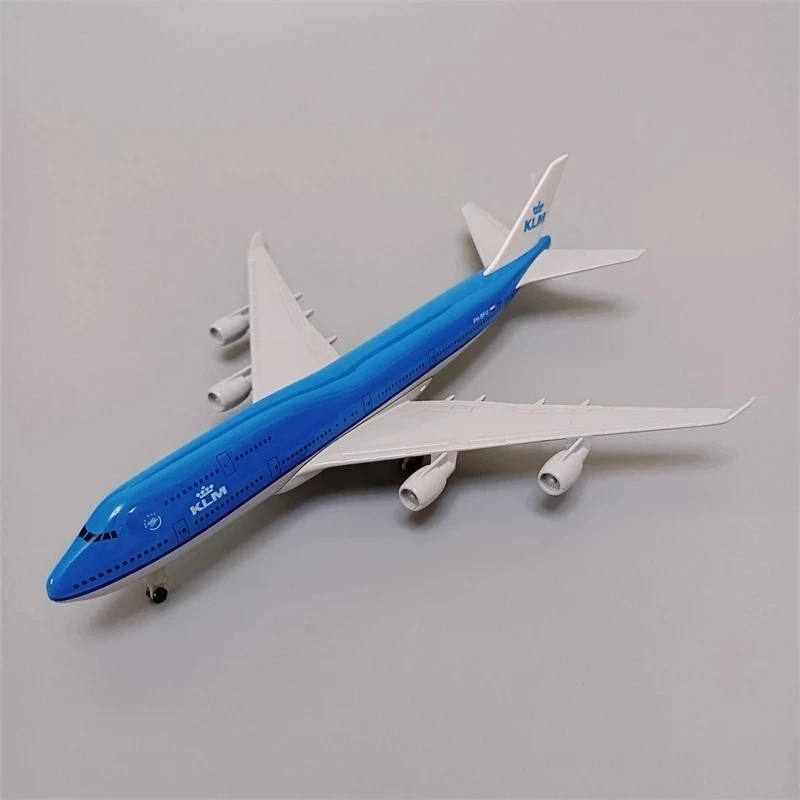 20cm-Model-Airplane-Netherlands-KLM-B747-Airlines-Boeing-747-Airways ...