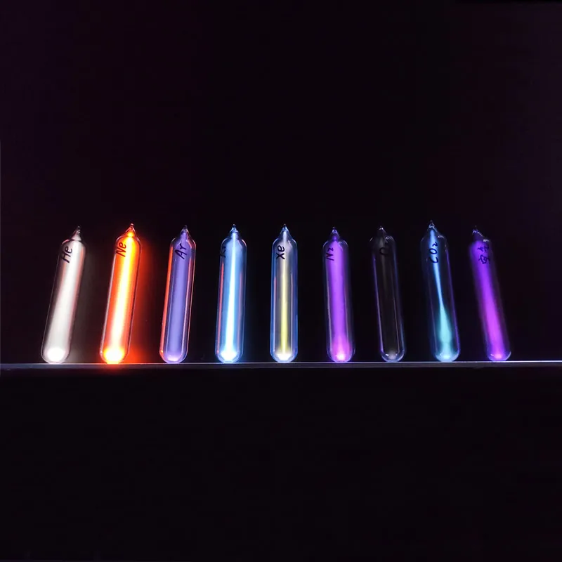 Noble Gases Colors Lights