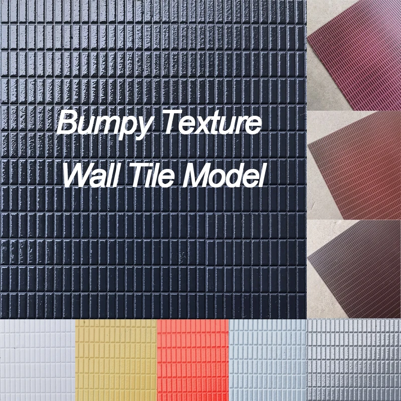 20-30cm-bumpy-texture-wall-tile-model-Simulation-wall-model-miniature ...