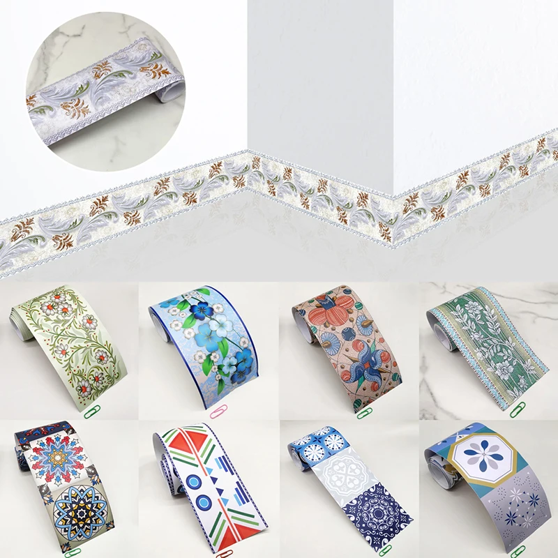 10-240Cm-Self-Adhesive-Waist-Line-Decorative-Strip-Waterproof-Peel ...