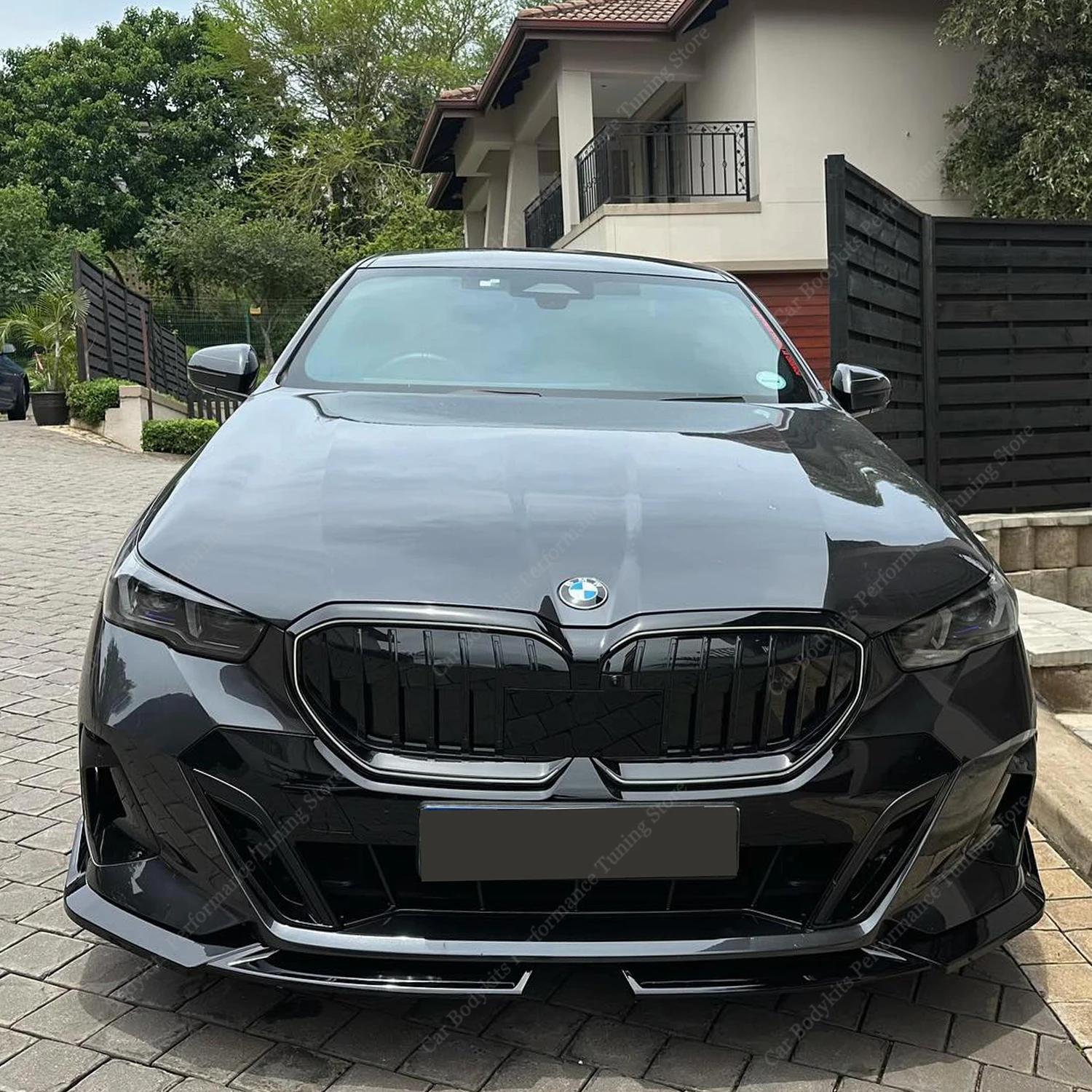 フロントバンパーリップスプリッタースポイラーダイバーターディフューザー取り外し可能なレトロフィットボディキット、BMW G30 G3 ...