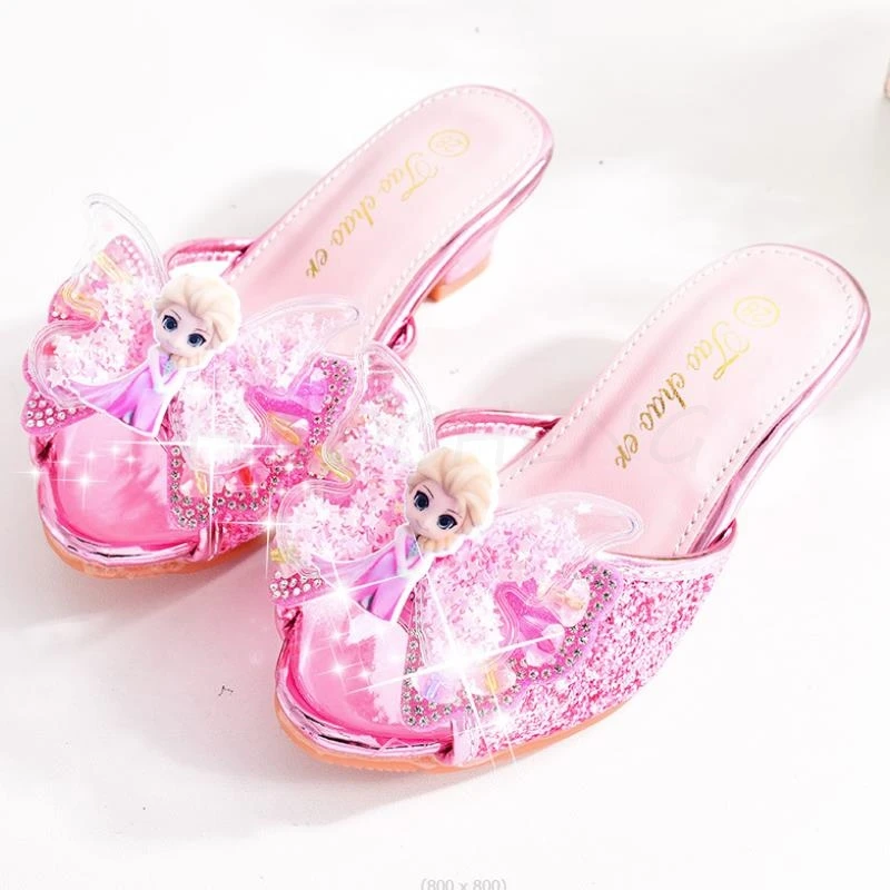 Sandalias-de-princesa-con-lentejuelas-para-ni-as-zapatos-de-tac-n-alto ...