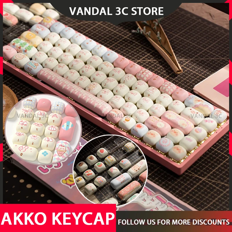 Akko-Keyboard-Keycap-Pbt-Sublimation-MOG-139keys-Ergonomics-Gaming ...