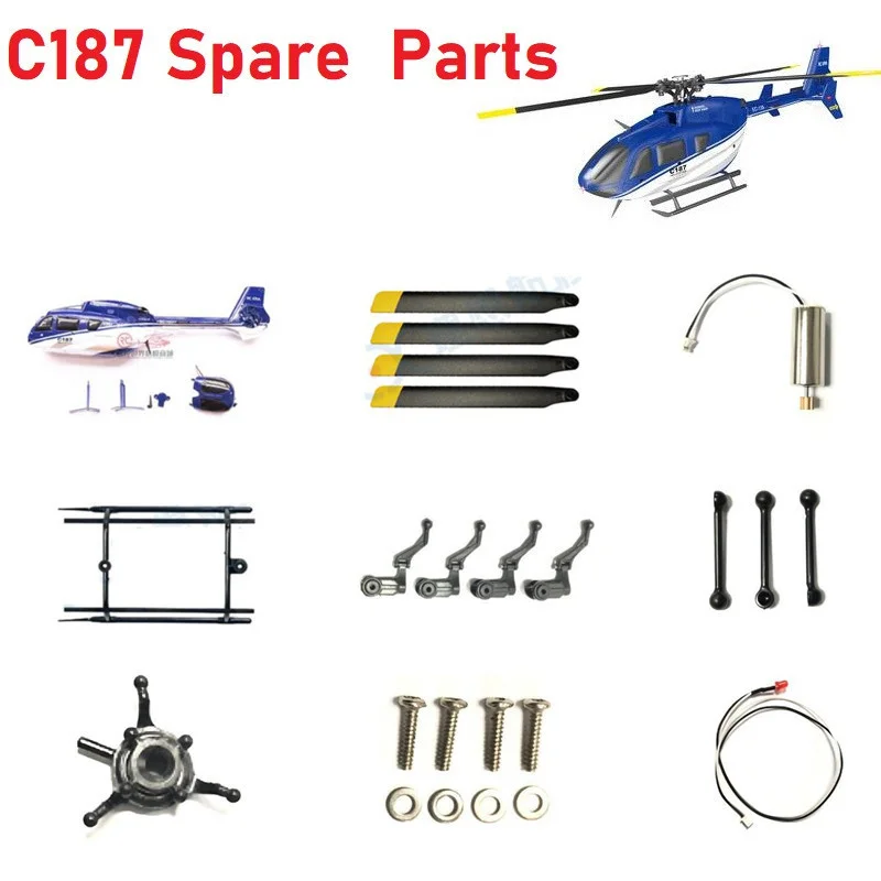 Spare-Parts-List-for-C187-EC135-RC-Aircraft-Body-Shell-Propeller-Tail ...