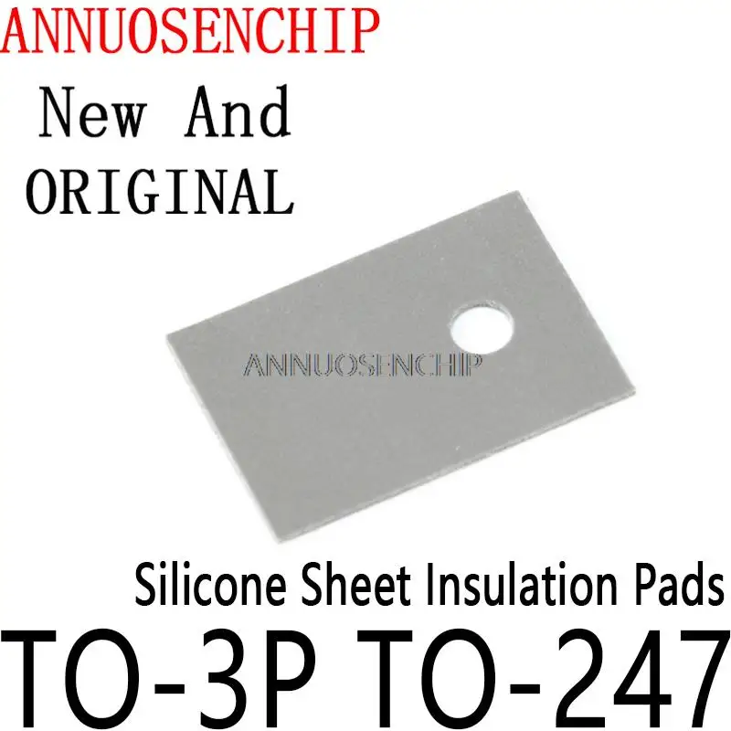 50PCS-New-and-Original-Large-Silicone-Sheet-Insulation-Pads-Silicone ...