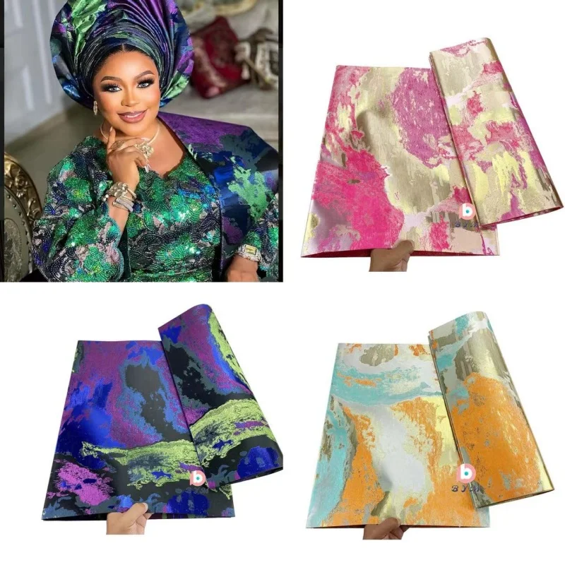 LUXURY-3D-Swiss-GELE-Gandmaster-African-Multi-Sego-Headtie-2pcs-Bag-051 ...