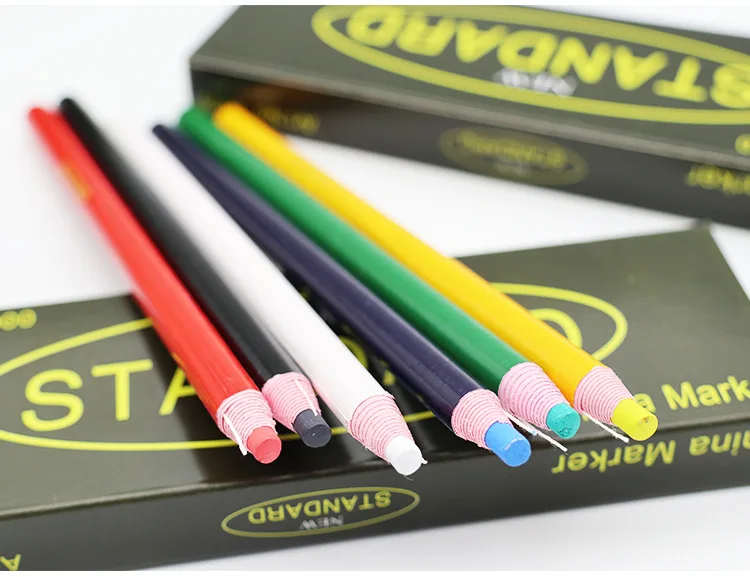 Crayon à craie de couture - LE - Coloré - Sans découpe - Stylo marqueur ...