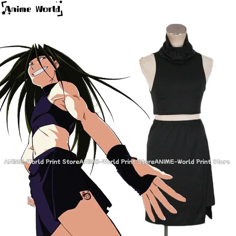 《Custom Size》Anime Fullmetal Alchemist Envy Cosplay Costume Halloween ...